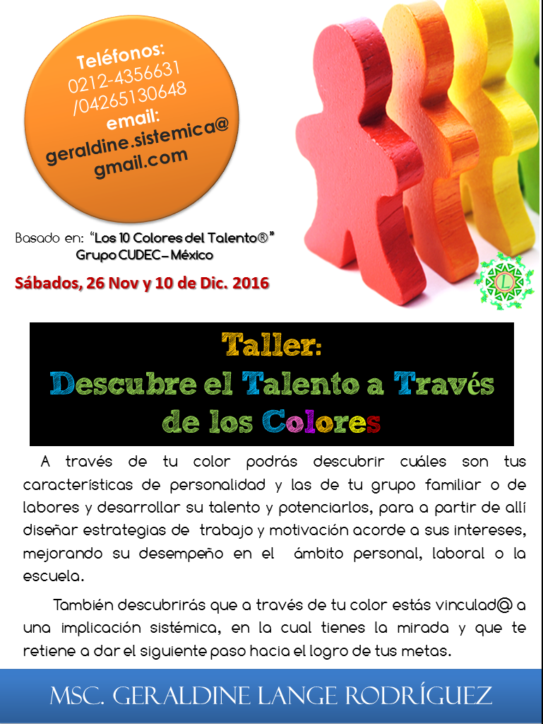 Taller: Descubre el Talento a través de Los Colores/ Grupo 10