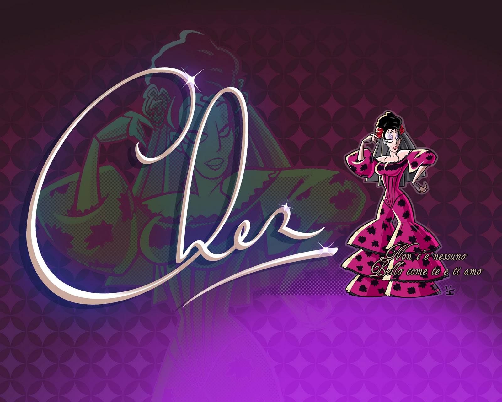 Cher Playing Cards: Wallpapers (archives)