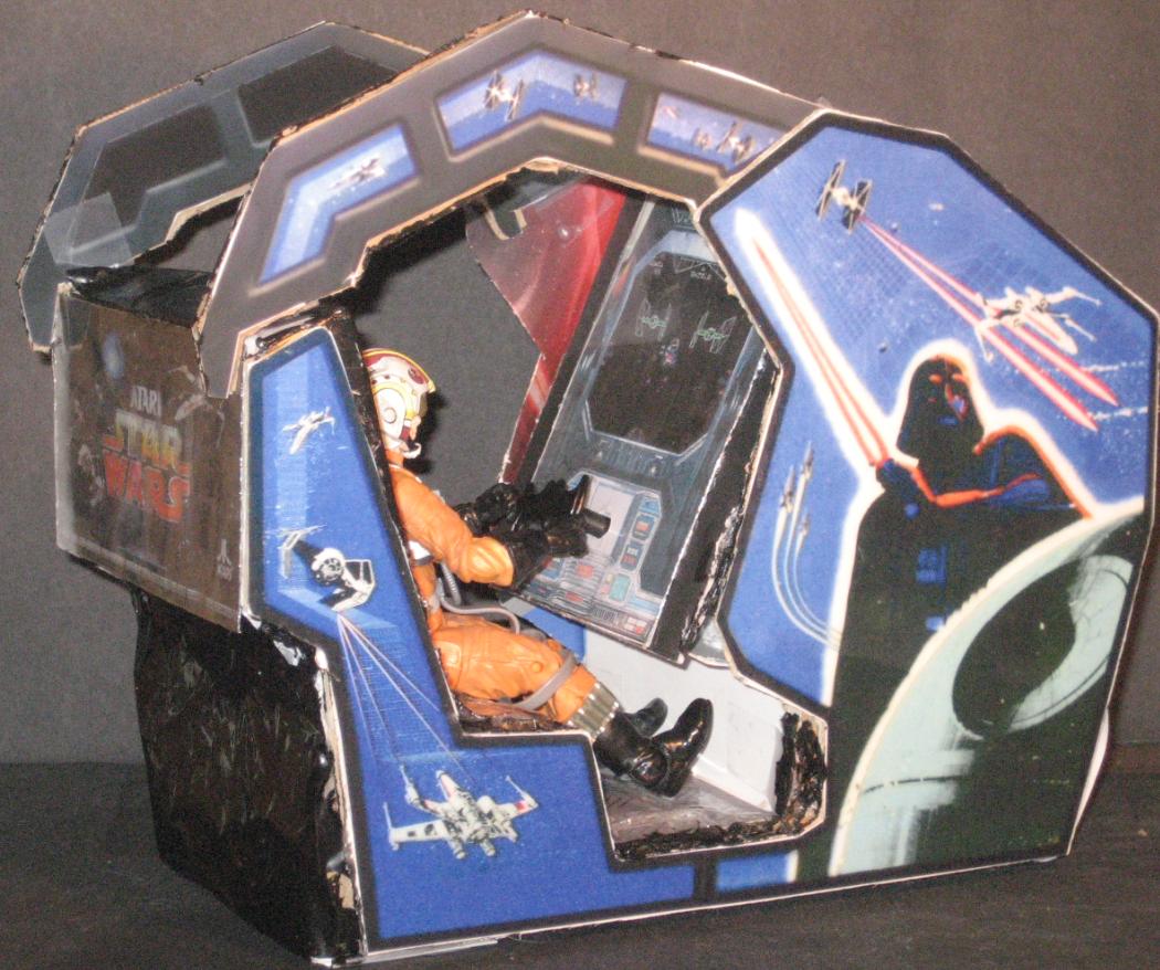 Random Happenstance: First attempt: six-inch scale Star Wars cockpit ...