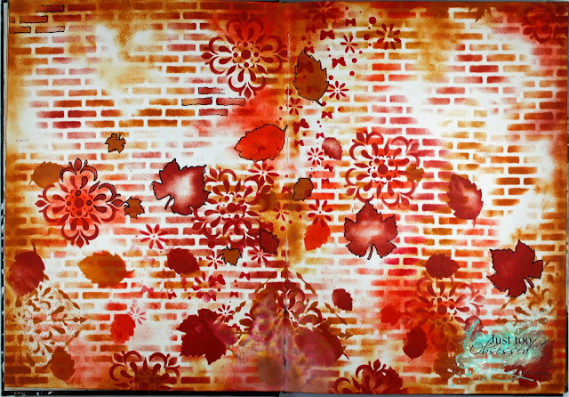 Just too Obsessed: Stencil Fun with Scrapmatts