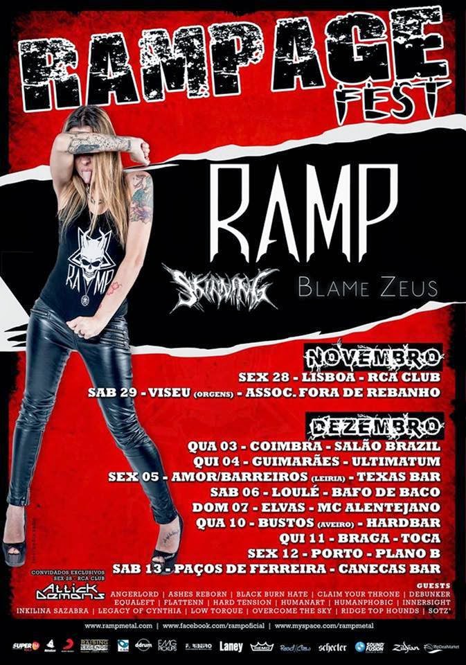 Rampage Fest - R.A.M.P. iniciam tour