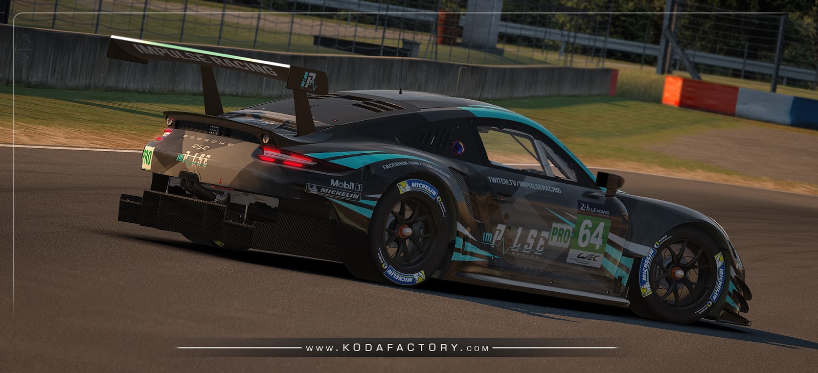 Koda Factory: Impulse Racing Porsche 911 RSR GTE | iRacing