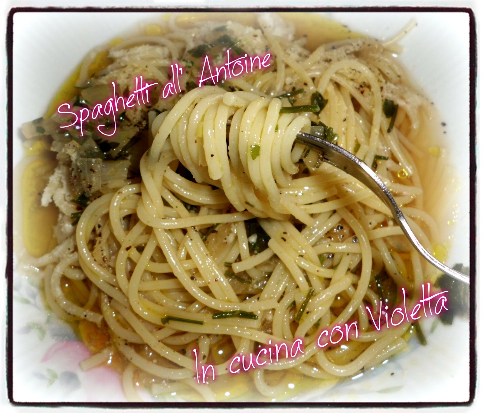 In Cucina Con Violetta: Spaghetti all' Antoine con il Dado da brodo ...