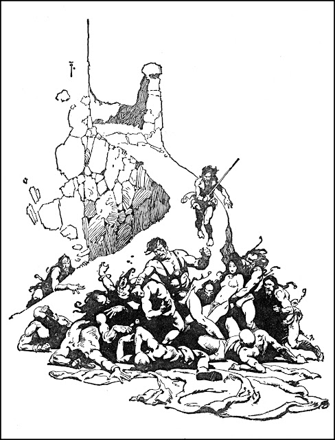 The Geeky Nerfherder: The Art Of Barsoom: Frank Frazetta