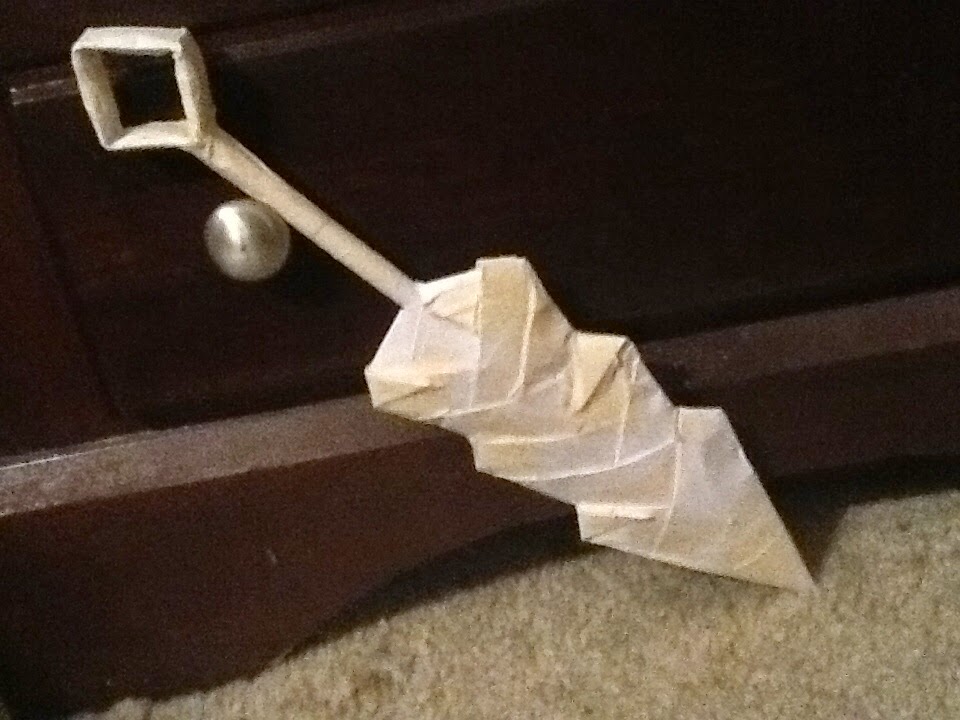 kunai origami ~ origami instructions art and craft ideas