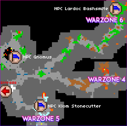 Tutorial: Acesso à nova Warzone 6 (Scouts Tasks) #WU17 - Tibia Life