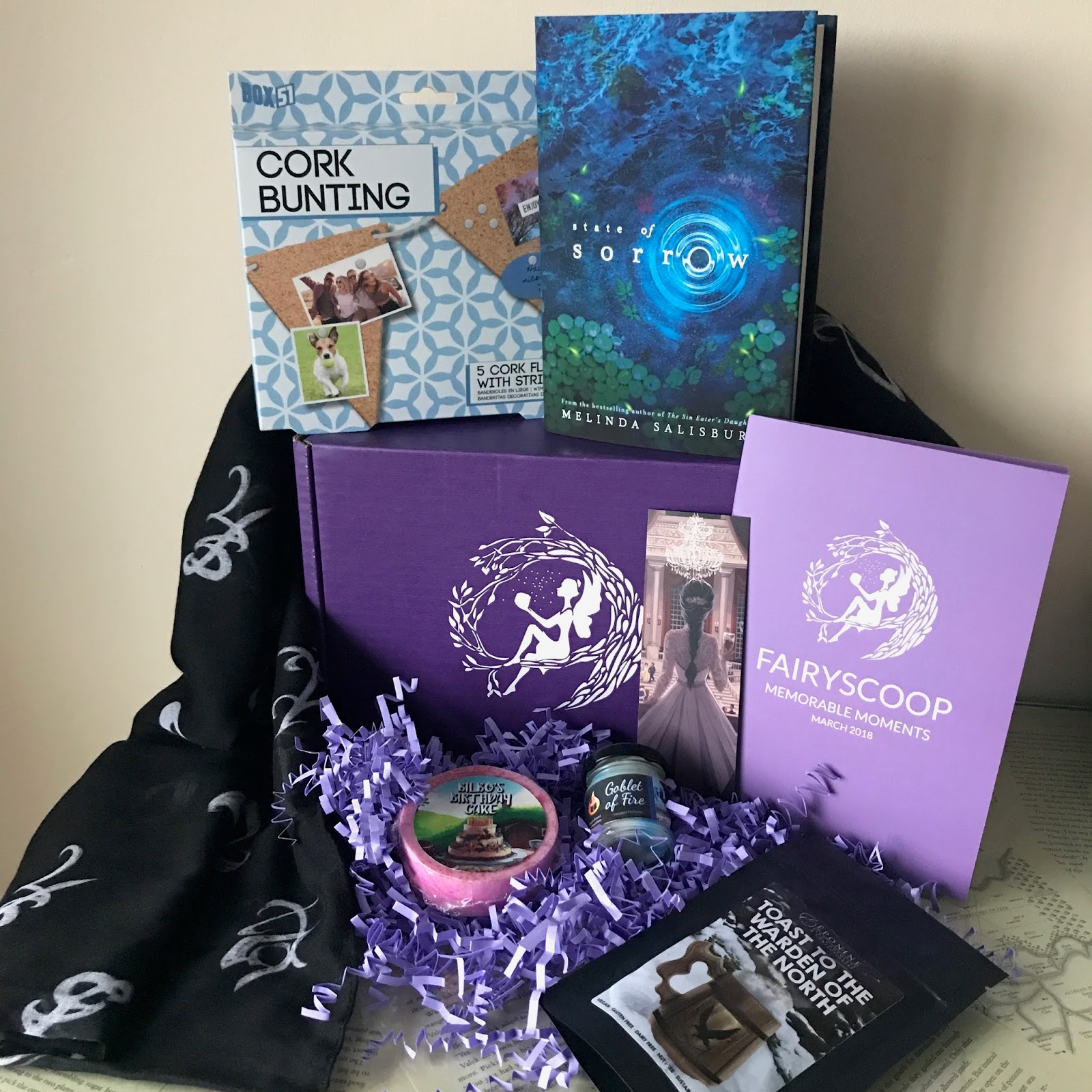 Feeling Fictional: Fairyloot Unboxing - March 2018 "Memorable Moments"