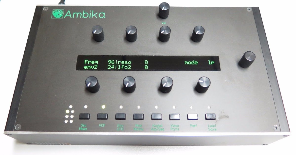 MATRIXSYNTH: Mutable Instruments Ambika Polyphonic Analog digital Hybrid Desktop Synth
