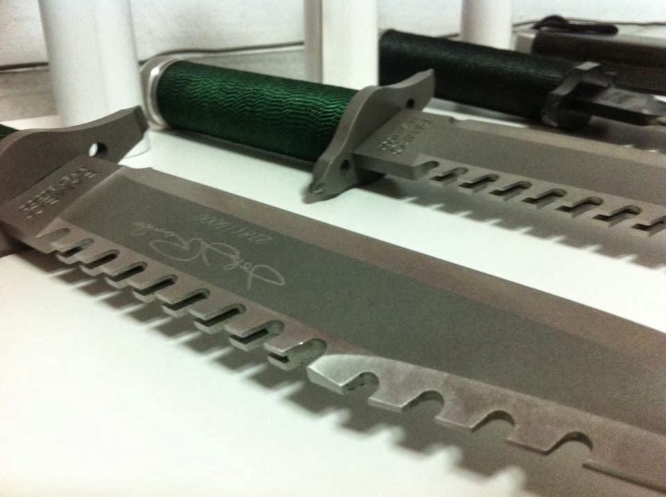 Kitter's Scale Models: 1/1 Stainless Steel Knives