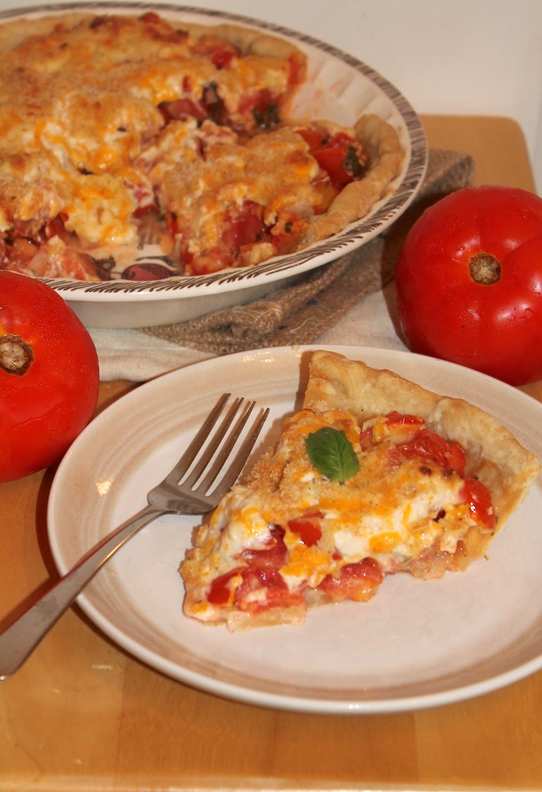 Savory Moments Southern Tomato Pie