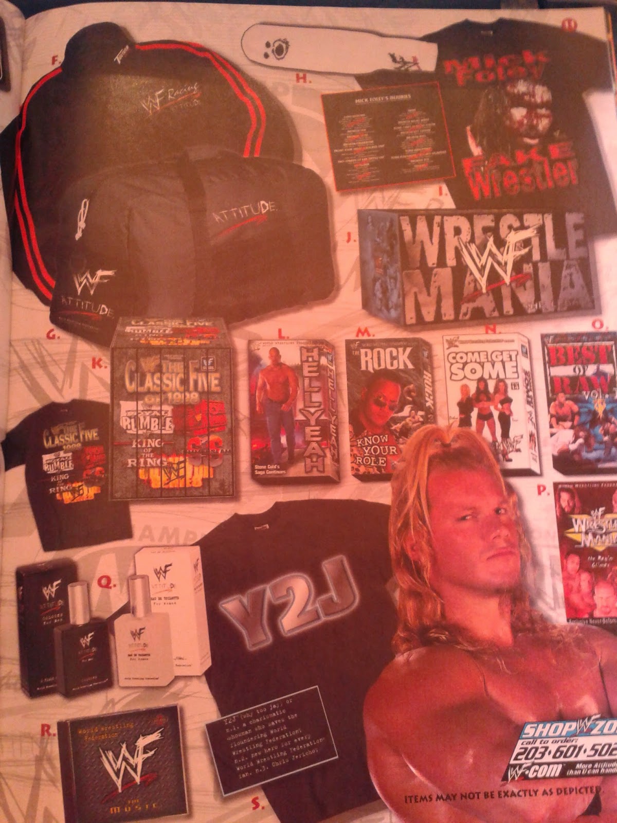 What the World Was Reading: WWF Magazine - December 1999 - Scott's Blog ...