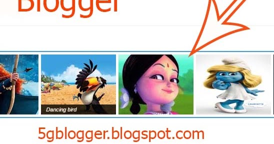 Simple Blogger Post Slider With Carousel Effect | 5g blogger seo
