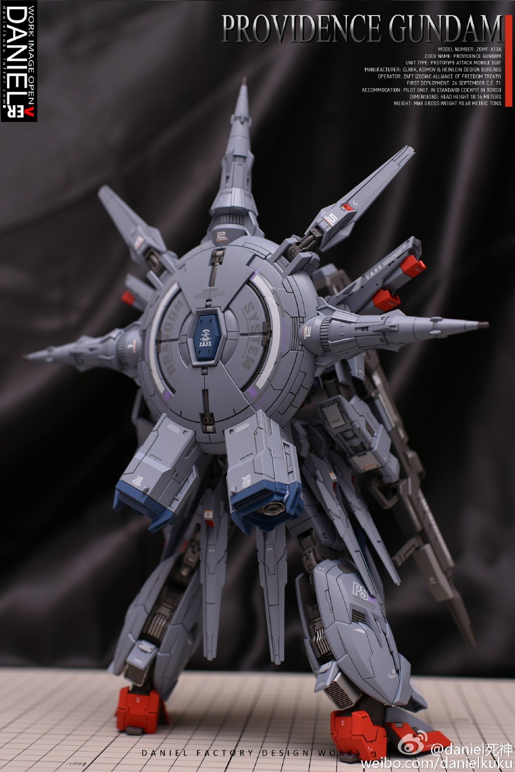 Custom Build: DA MG 1/100 Providence Gundam