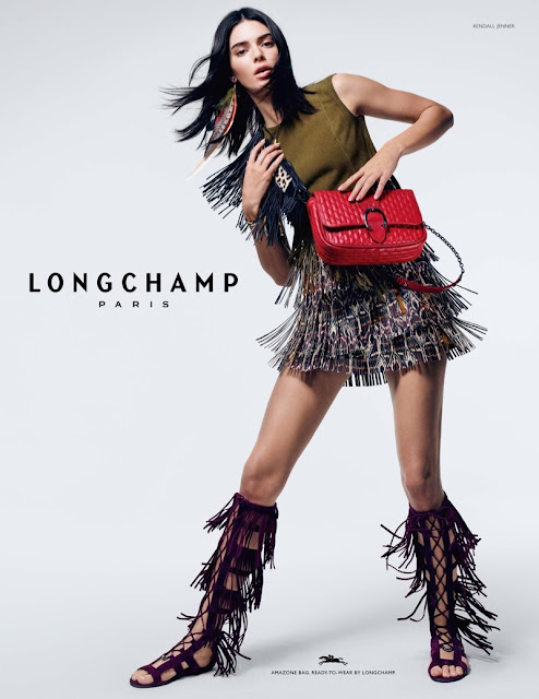 Hily Designs: Longchamp de la mano de Kendall Jenner presenta su campaña primavera-verano 2019