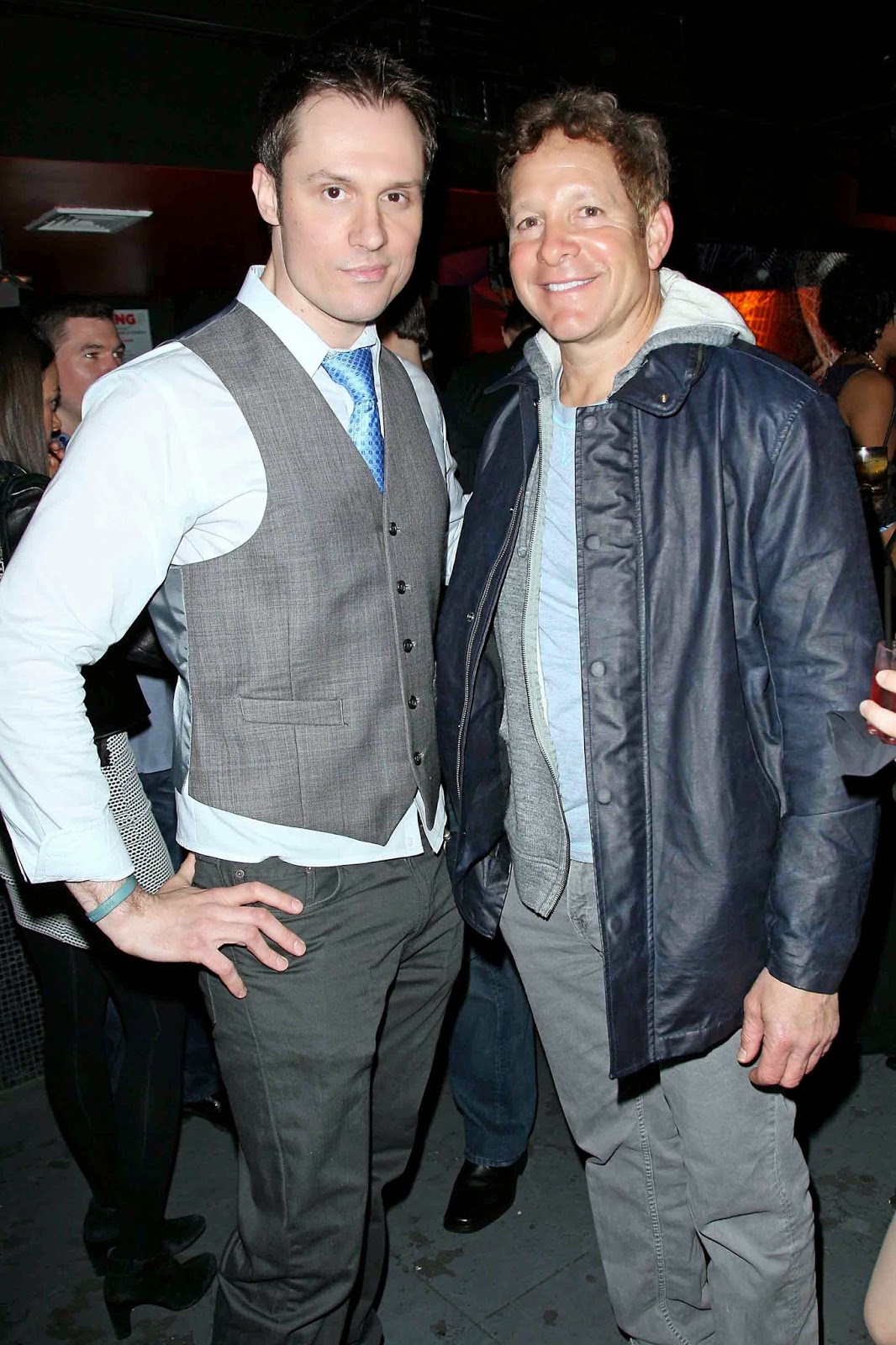 STEVE GUTTENBERG & KEITH COLLINS AT SANKEYS