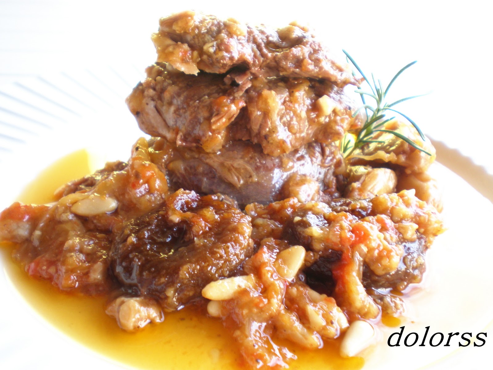 Blog de cuina de la dolorss: Carrilleras de cerdo guisadas con ciruelas ...