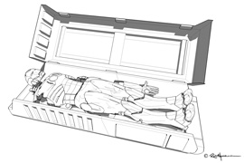 LOOPER, IRON MAN Concept Art by Ron Mendell | RAR Writes