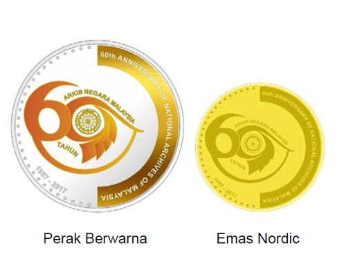 Pelancaran Syiling 60 Tahun Arkib Negara - Malaysia Coin