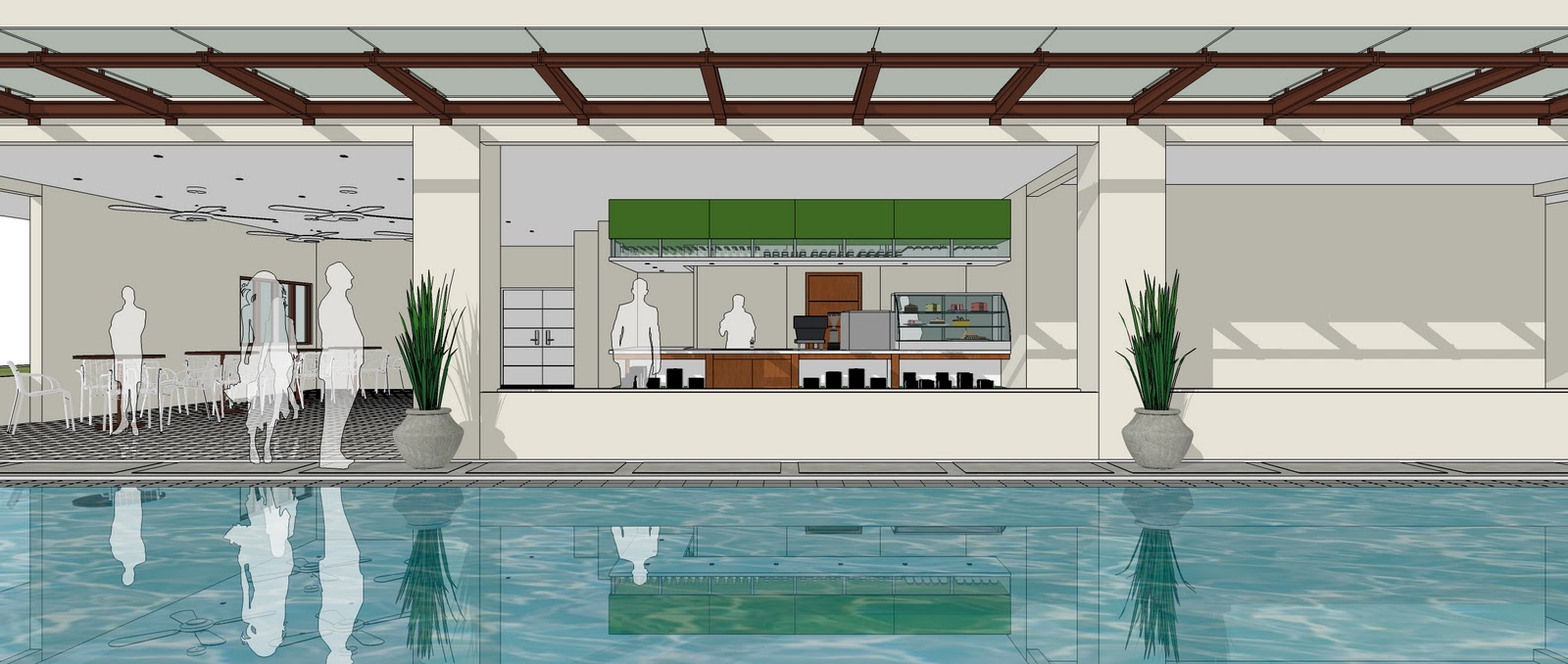 acheestecturedesign: Cafeteria Counter