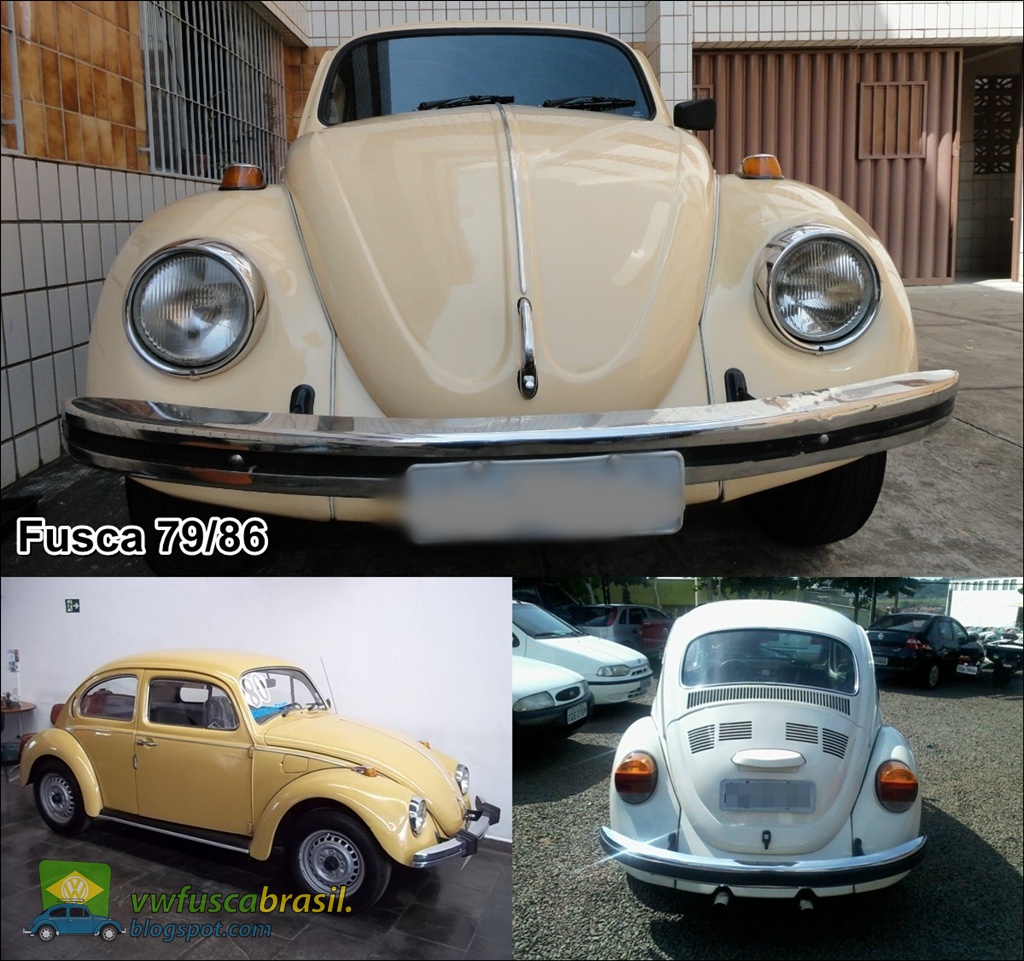 VW Fusca Brasil: Características VWs - Fotos