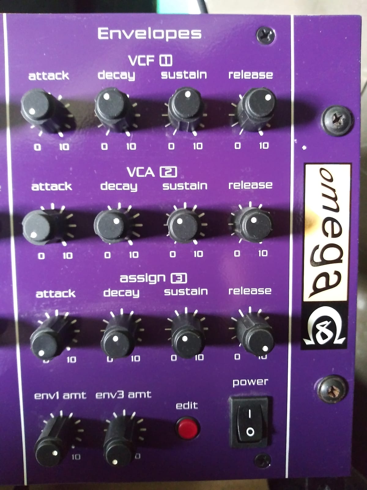 MATRIXSYNTH: Studio Electronics Omega-8 with CS-80 filters SN 1117