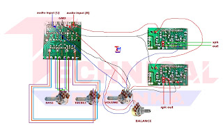 2×CD6283 ic audio amplifier