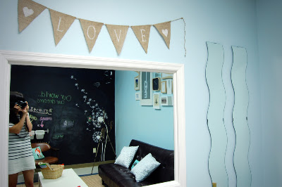 Down and Out Chic: Foster Care Visitation Room: Before & After