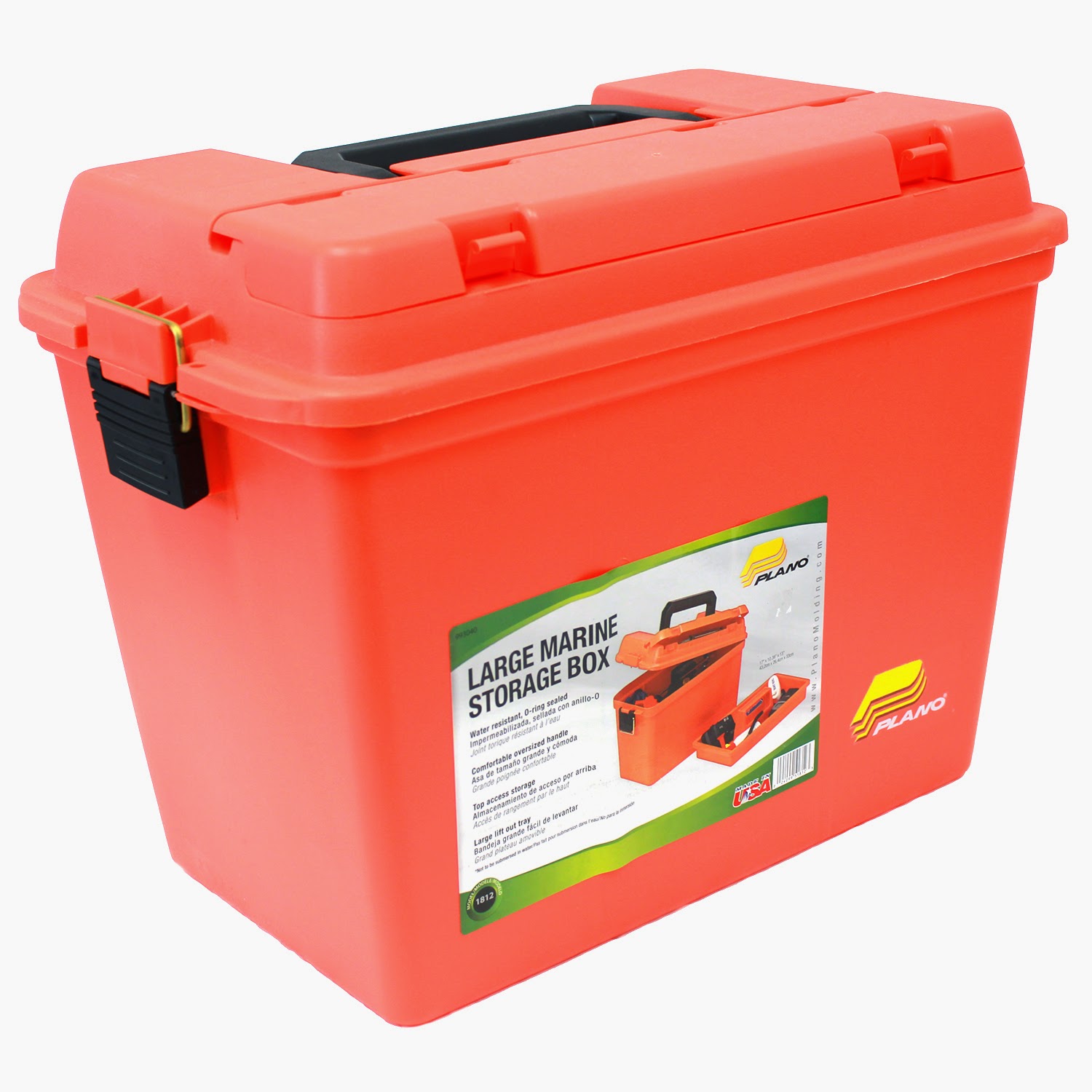 Survive the Elements: Plano 1812 Marine Box Water Resistant 0-Ring Seal