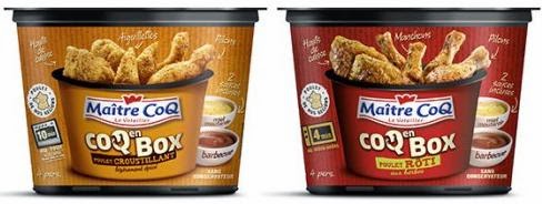 Toc ou Mastoc: Test : Poulet : Coq en Box