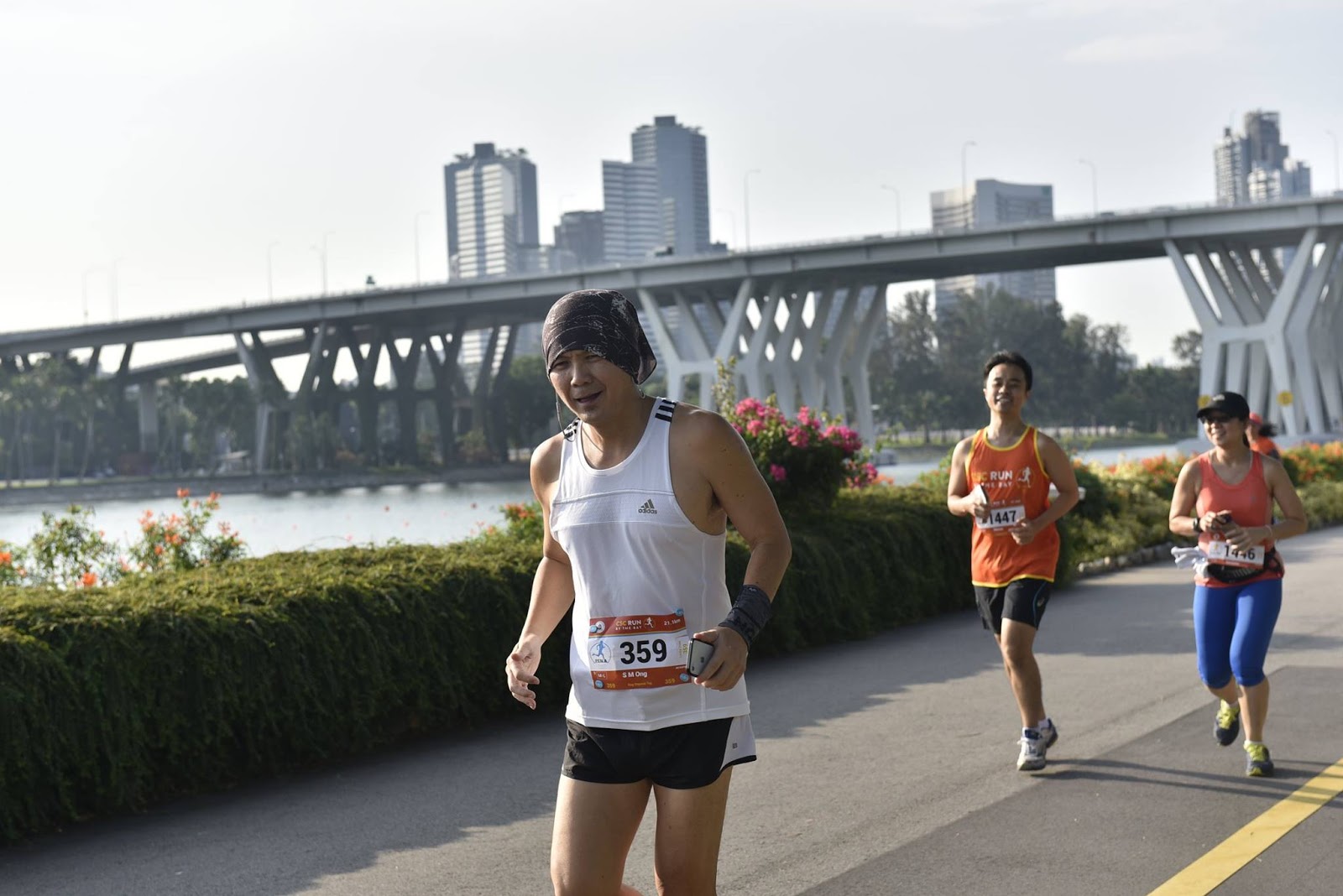 S M Ong: CSC Run By The Bay: I saw an otter