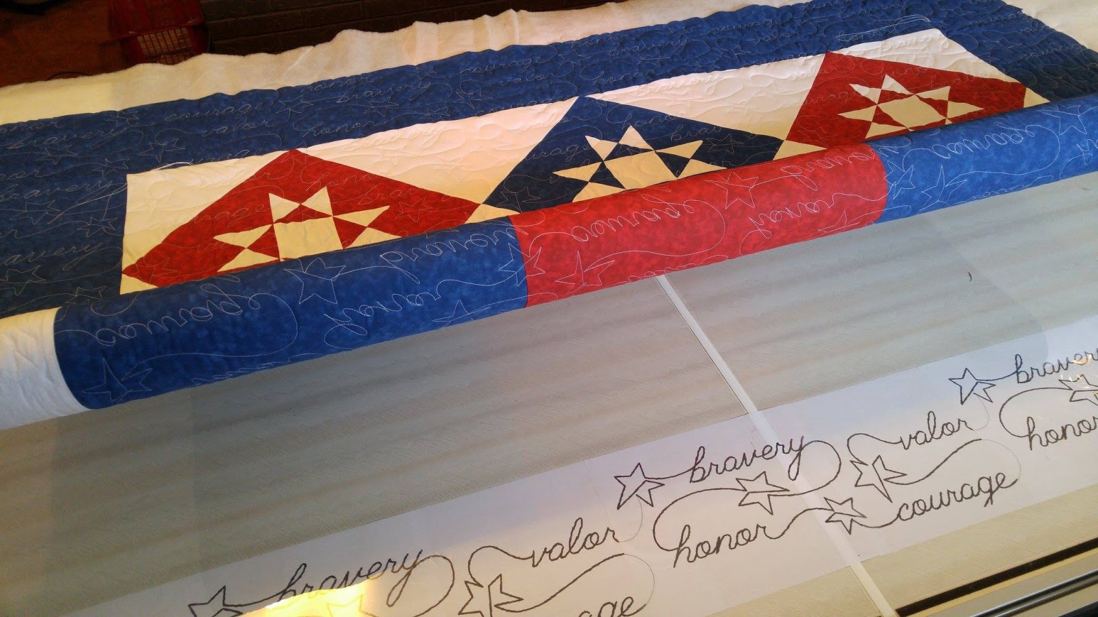 Slice of Pi Quilts: Honor, Courage, Bravery, Valor