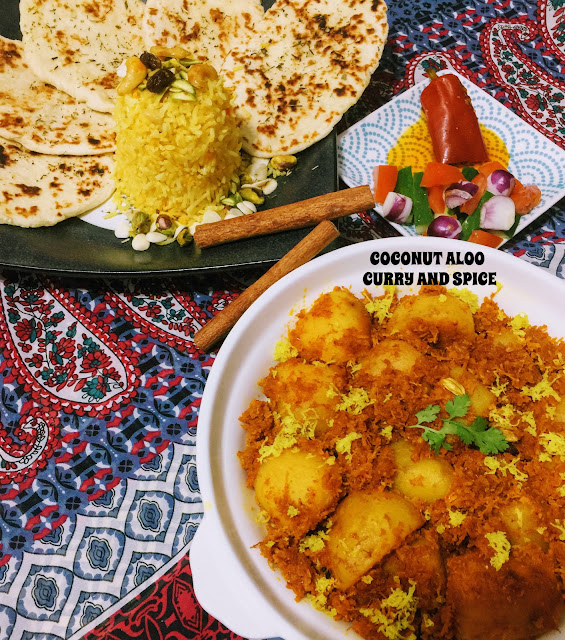 CURRY AND SPICE: COCONUT ALOO