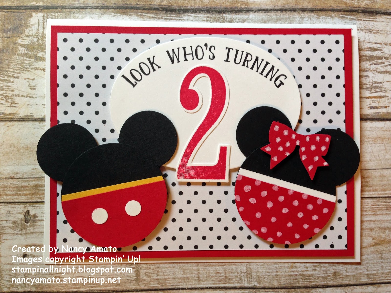Stampin' All Night: Meeska, Mooska, Mickey Mouse!