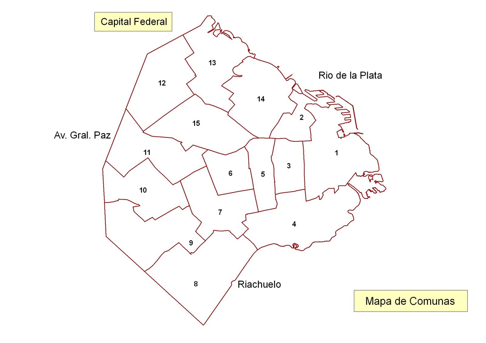 Voces: Comunas de Buenos Aires