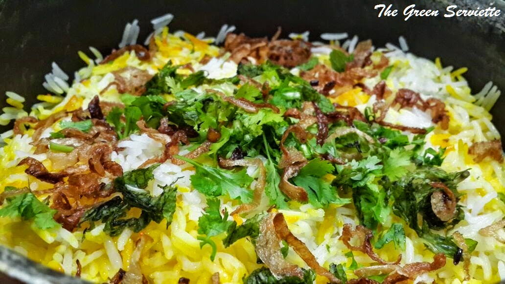The Green Serviette: Biryani Rice/Khushka
