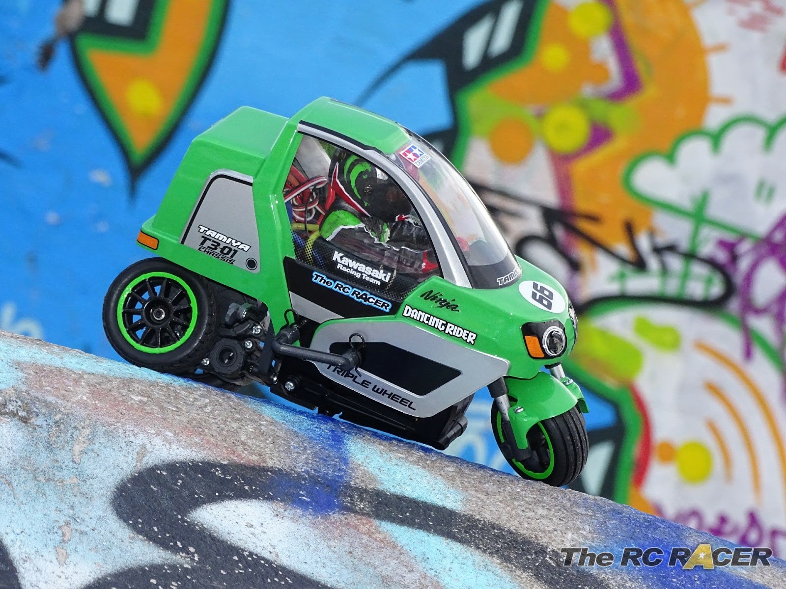 57405 Tamiya Dancing Rider T3-01 Build and review | The RC Racer