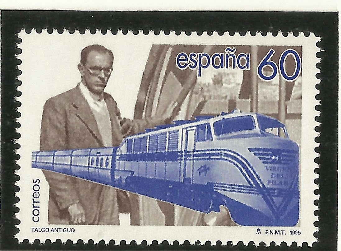 Spainfilatelia: TREN TALGO – CENTENARIO DEL NACIMIENTO DE ALEJANDRO ...