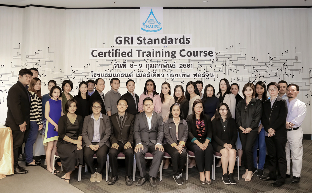 Thaipat Institute: GRI Standards Certified Training Course