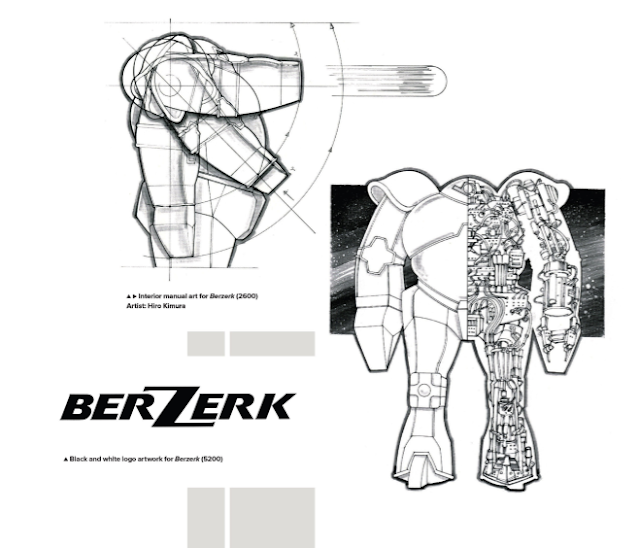 Berzerk video game concept art