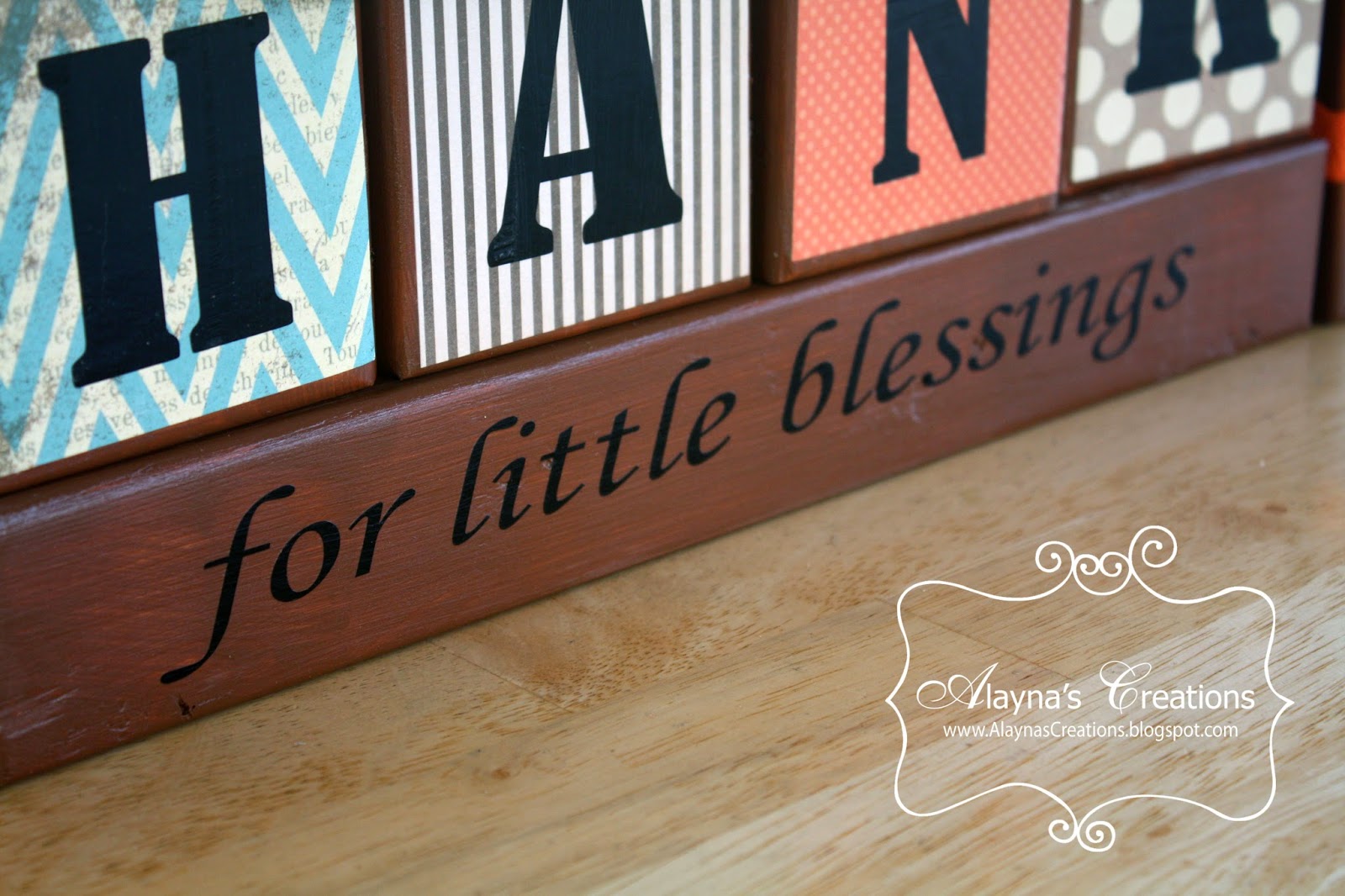 Alayna's Creations: Halloween/Thanksgiving 2x4 Craft - Double Sided!