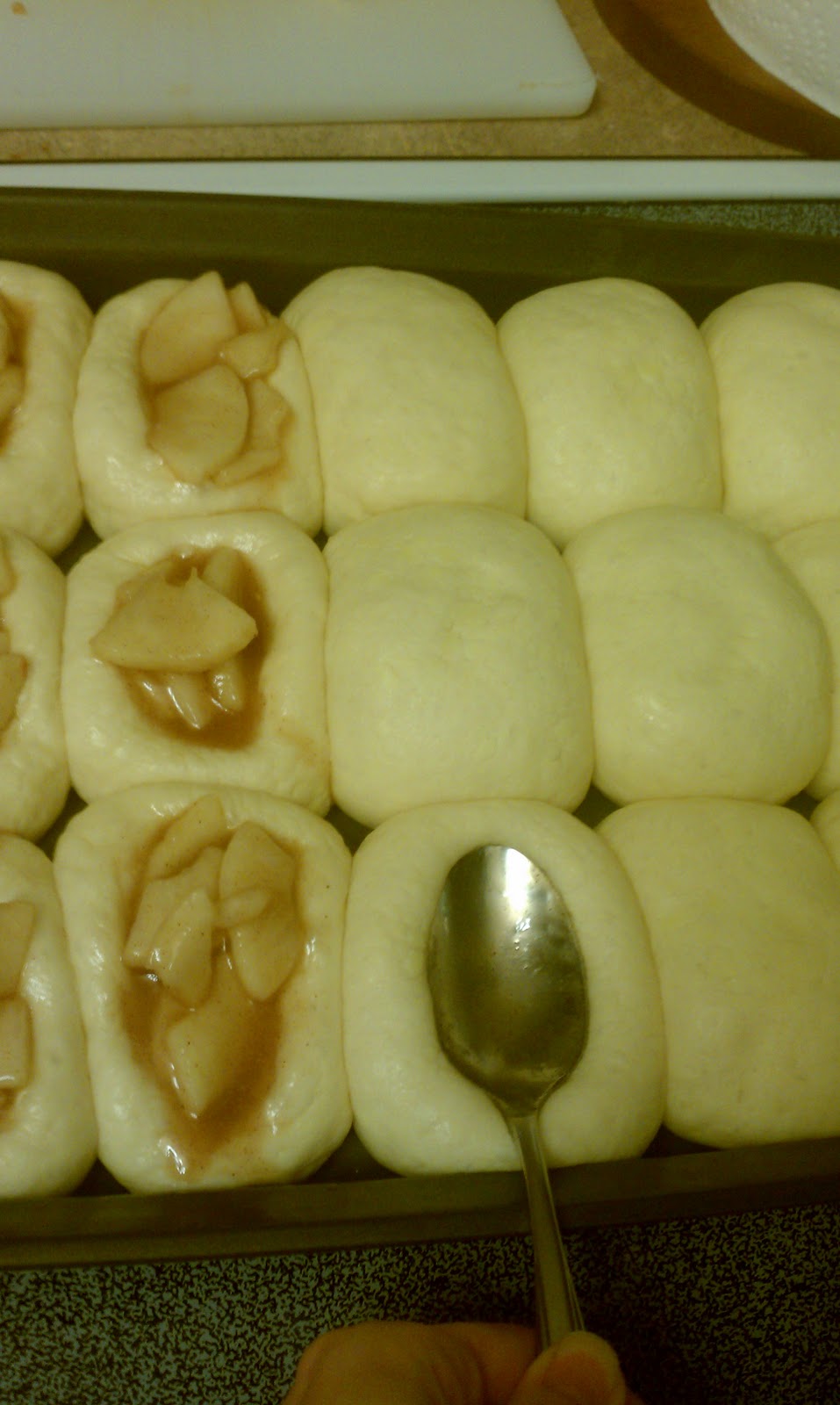 At Home With Haley: Caramel Apple Kolaches