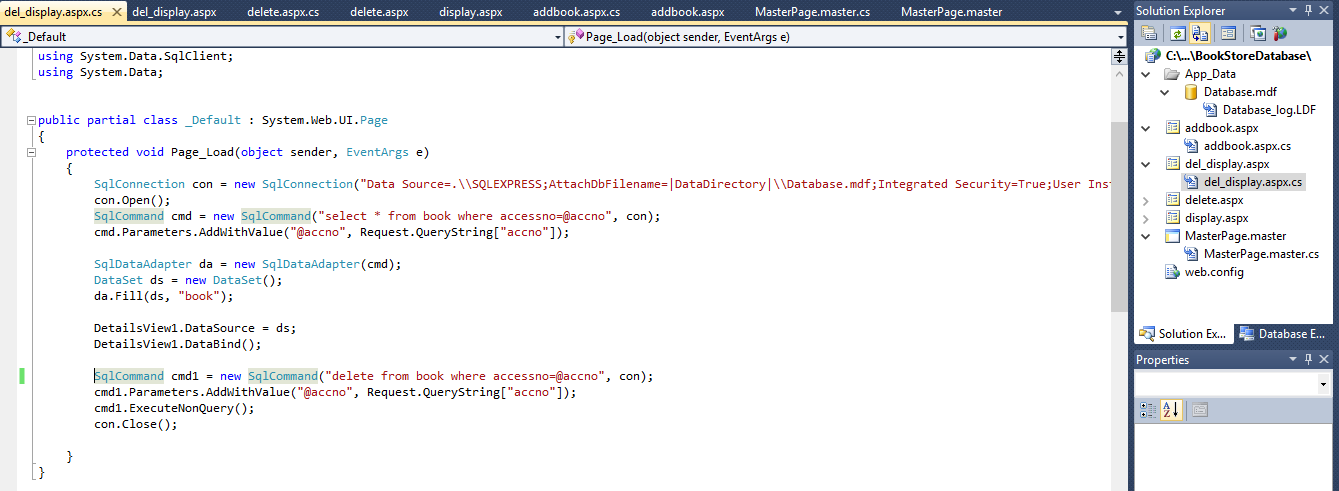 Book Store System in asp.net | Web Technology | ShyleshBlog | Tech | Course Material