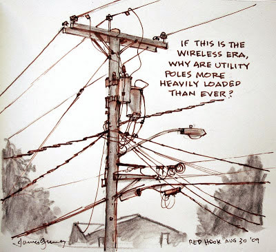 Gurney Journey: What artists need to know about utility poles