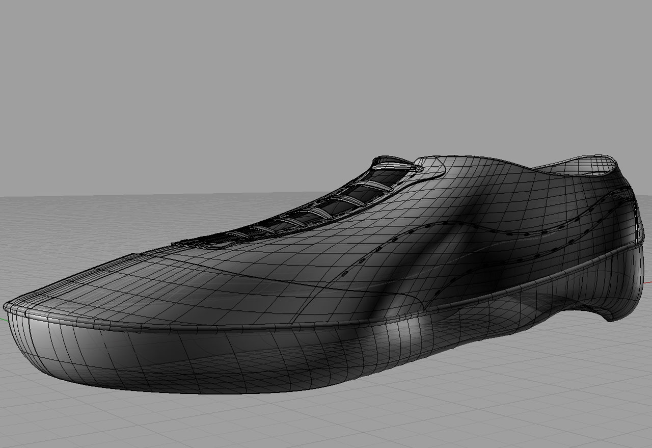 ELDS 205: Computer Aided Product Design: Mike Noto: Shoe Model