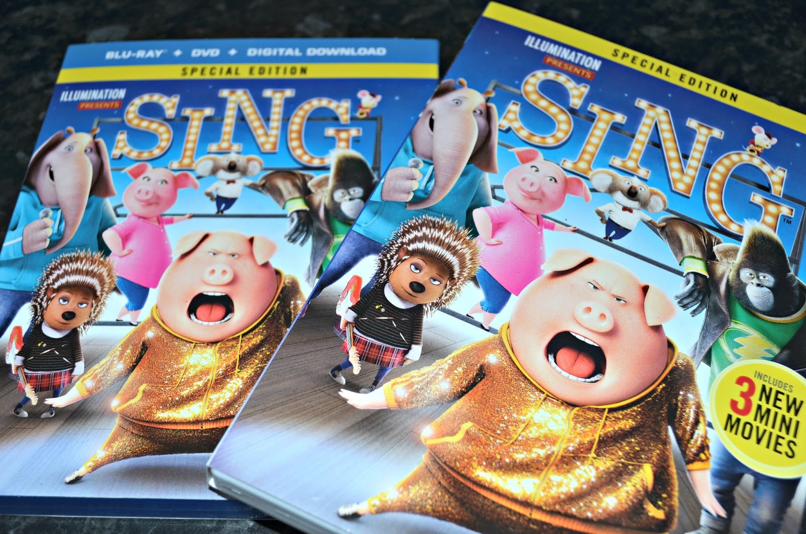 SING DVD and Blu-Ray Movie Release | The Mini Mes and Me