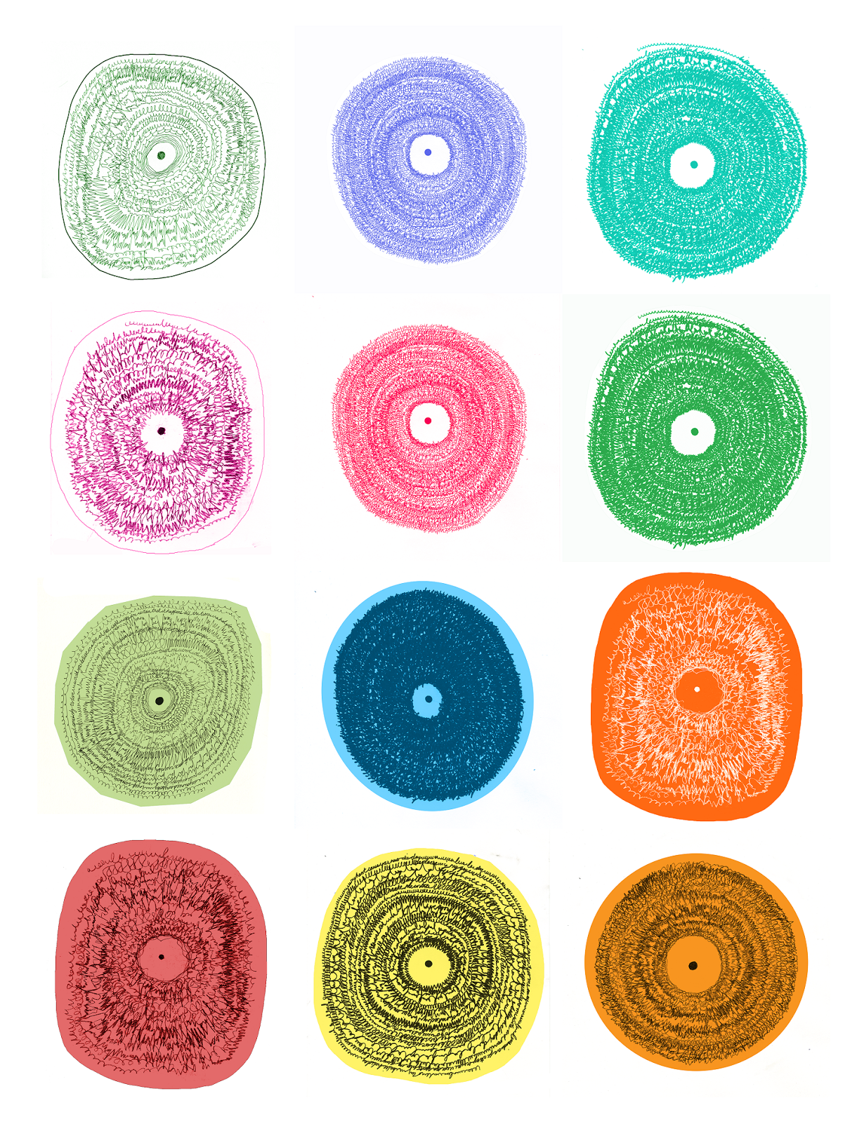 Wilson Interactive Design: Compilation of vinyl records