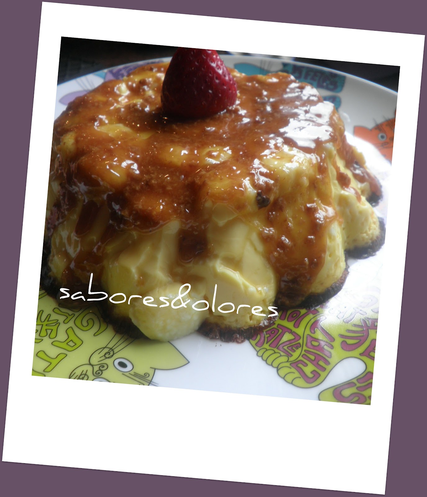 Sabores & Olores: FLAN TRADICIONAL CON CARAMELO DE CREMA DE COCO