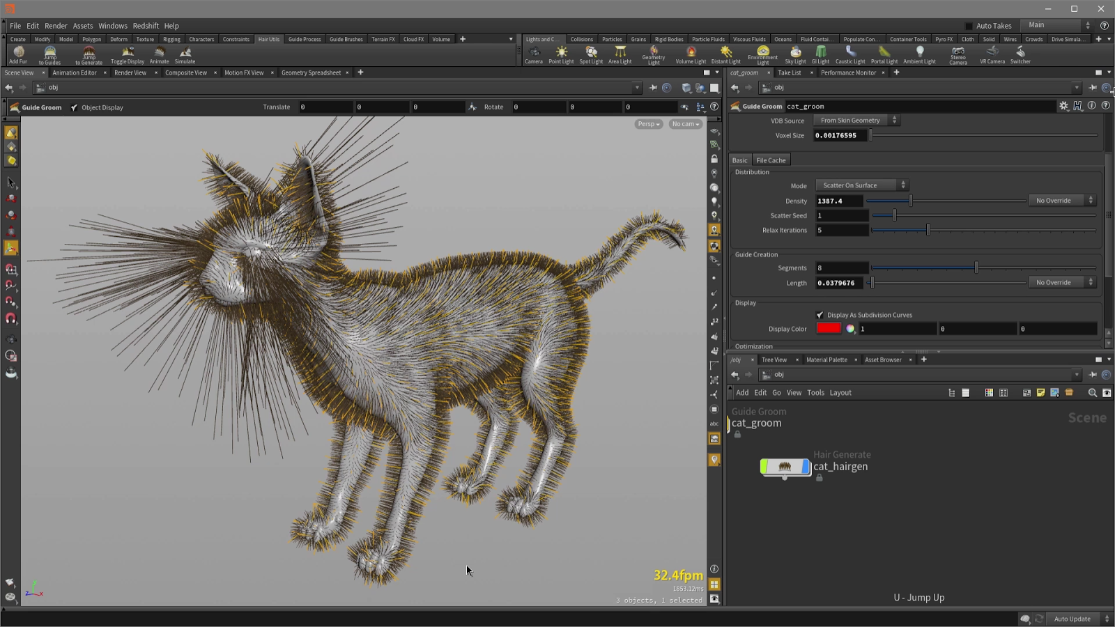 Hair & Fur | Masking in Houdini | CG TUTORIAL