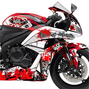 Stylus: Graffiti On Big Motorcycle Design Inspiration For Bikers