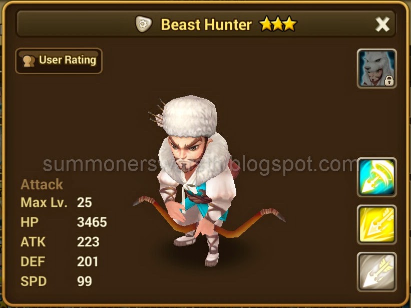 Beast Hunter (Light) | Summoners War